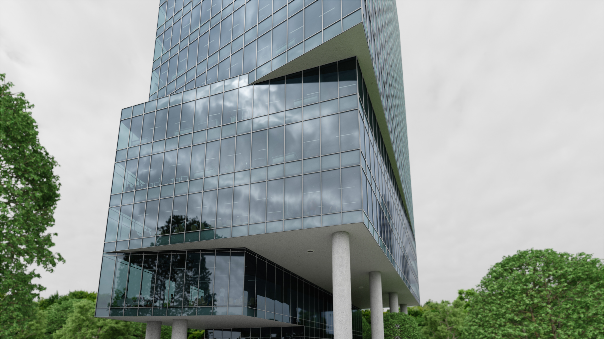 SunGuard SuperNeutral SNR 35 Coated Glass By Guardian Glass Wins Glass ...