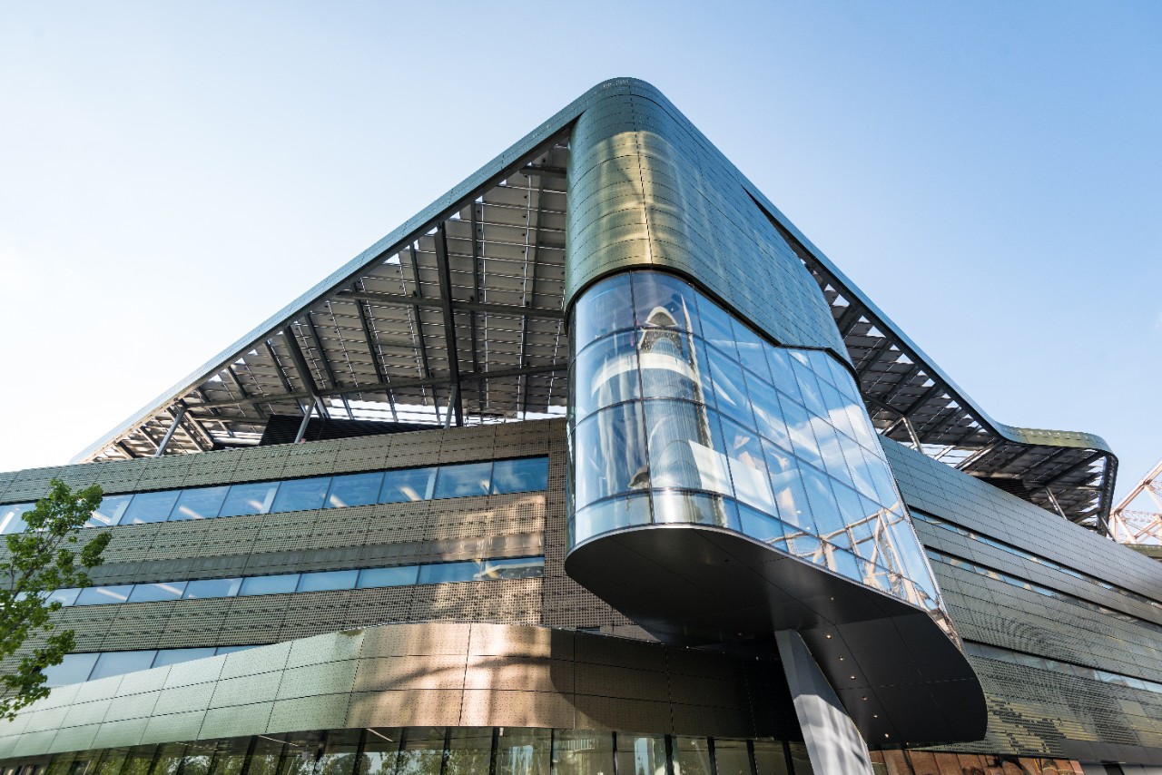 Cornell Tech - Emma and Georgina Bloomberg Center Staircase | Guardian ...
