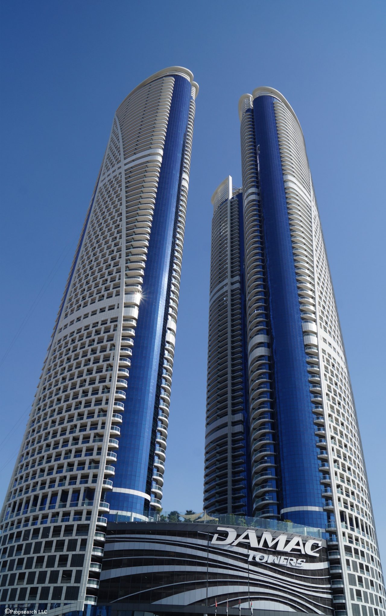 Damac Towers by Paramount in Downtown Dubai | Guardian Glass