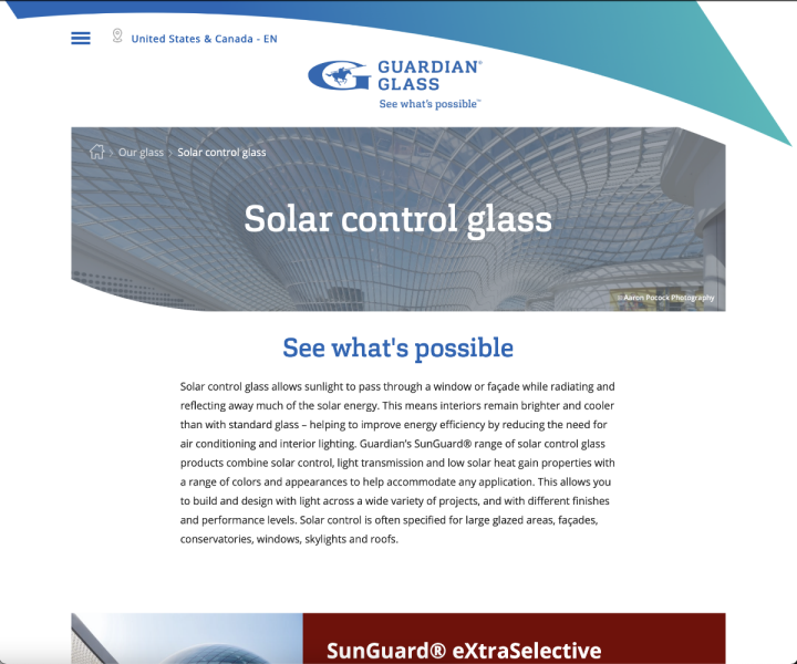 Suporte Técnico Guardian Glass | Guardian Glass